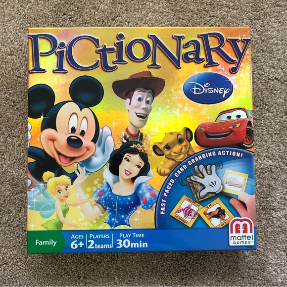 Mattel | Other | Mattel Disney Pictionary Game | Poshmark